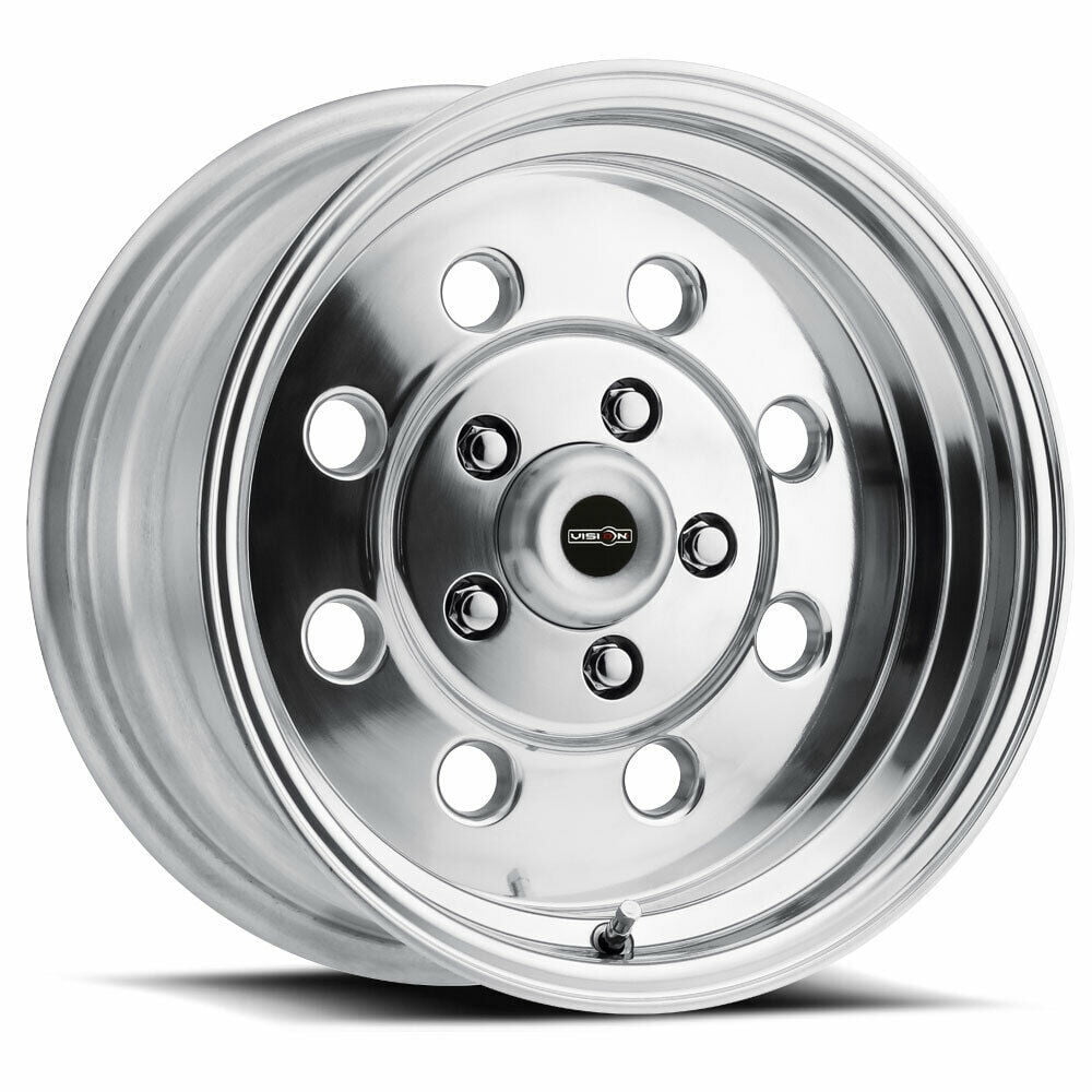 Vision Sport Lite 15x8 5x114.3 27et Polished Wheel - Walmart.com