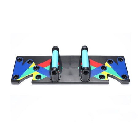 9 in 1 foldable push-up rack board with push-up handles for muscle ...