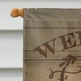 Caroline's Treasures CK6845CHF Buff Grey Back Goose Welcome Flag Canvas ...