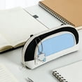 Under $1 Pencil Case, Color Blocking Future Style Large Capacity Dirt ...