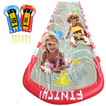 WOW Sports 40'x8' Rainbow Star Water Slide with Sprinkler, Pool, and 2 ...
