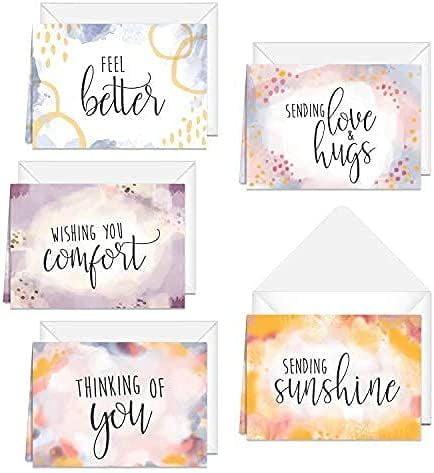 Simple Sentiments Greeting Cards / 25 Encouragement Greeting Cards With ...