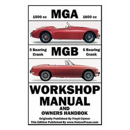 Mga & Mgb Workshop Manual & Owners Handbook | Walmart Canada