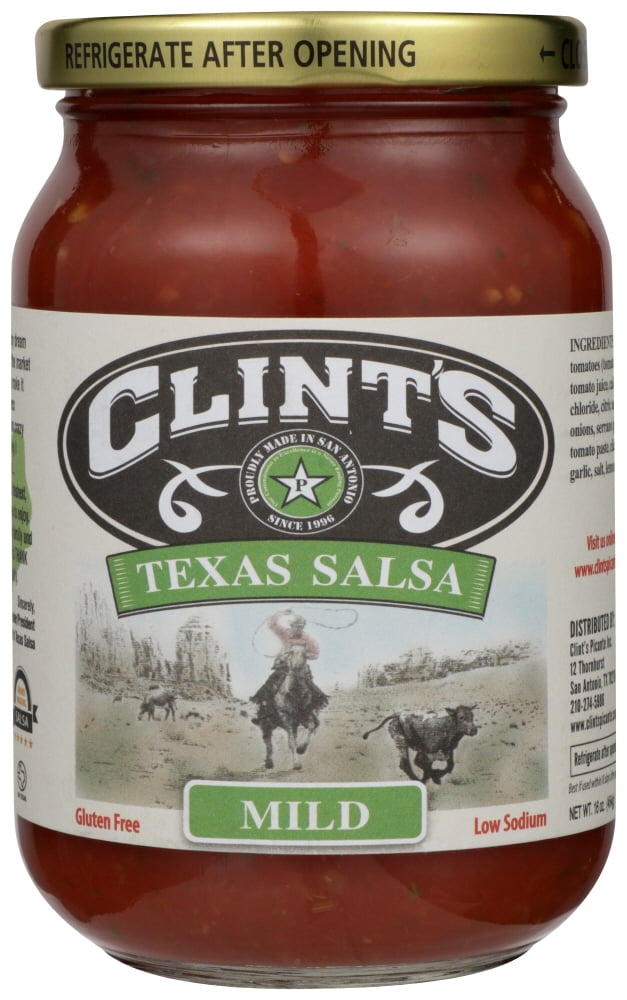 Clint'S Salsa Mild Mexican, 16 Oz - Walmart.com