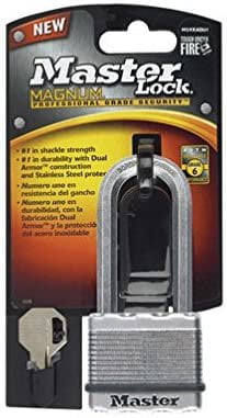 Master Lock Padlock Magnum Laminated 2" 2" Steel Uses M1 Key Blank ...