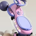 Light-Up Electric Wiggle Car with Pedal, 2-in-1 Swing Car, 2 motor Ride ...