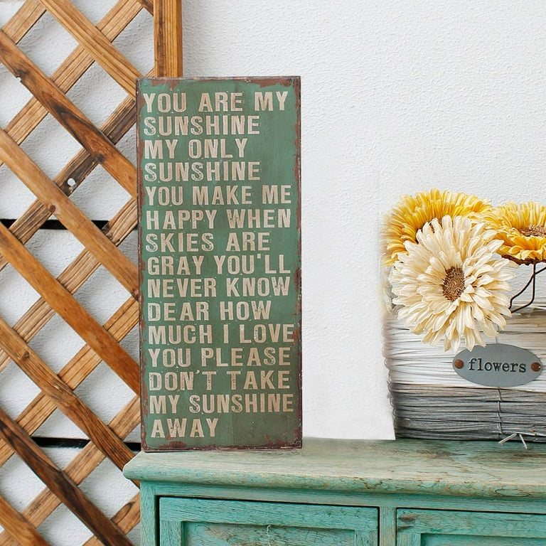 You Are My Sunshine My Only Sunshine Wall Art