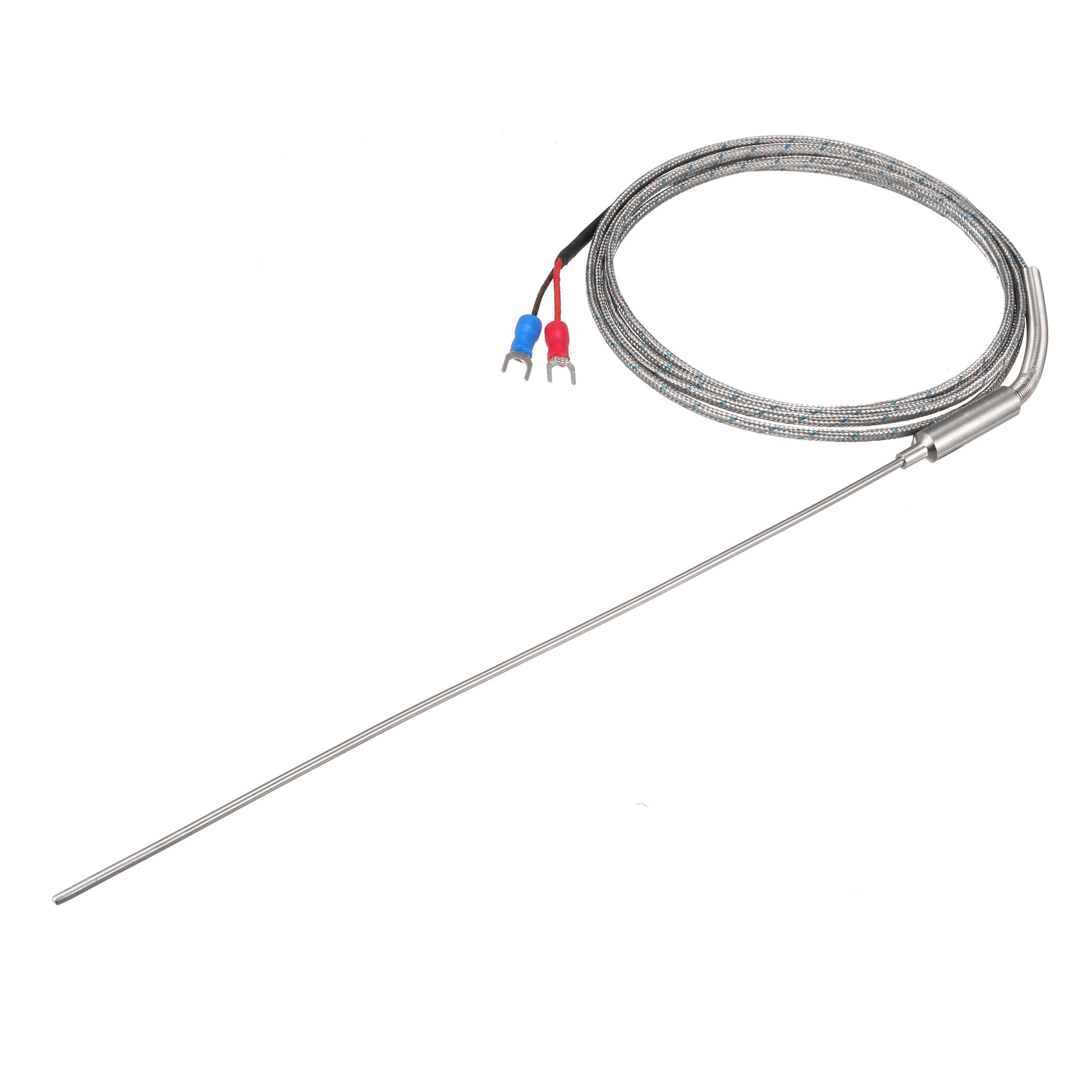 K Type Temperature Sensor Probe 1.5M Cable 2mm x 200mm Probe ...