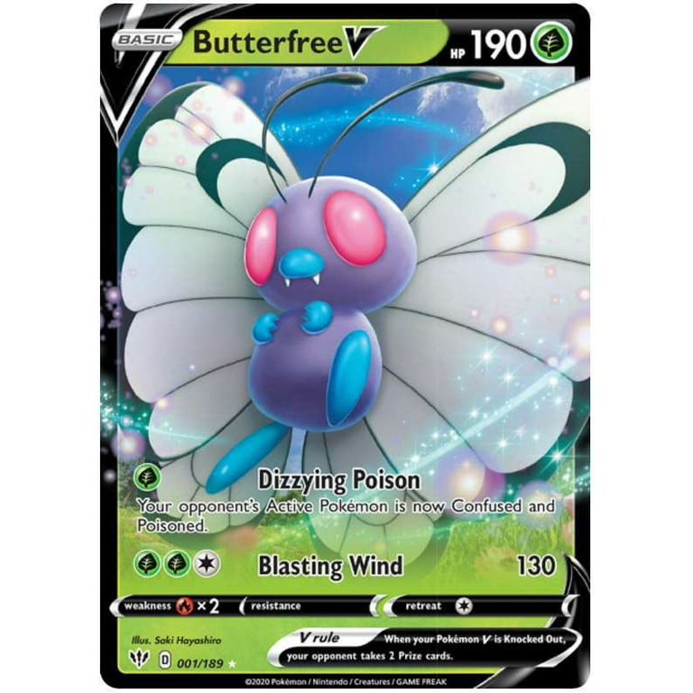 Butterfree Pokemon Card