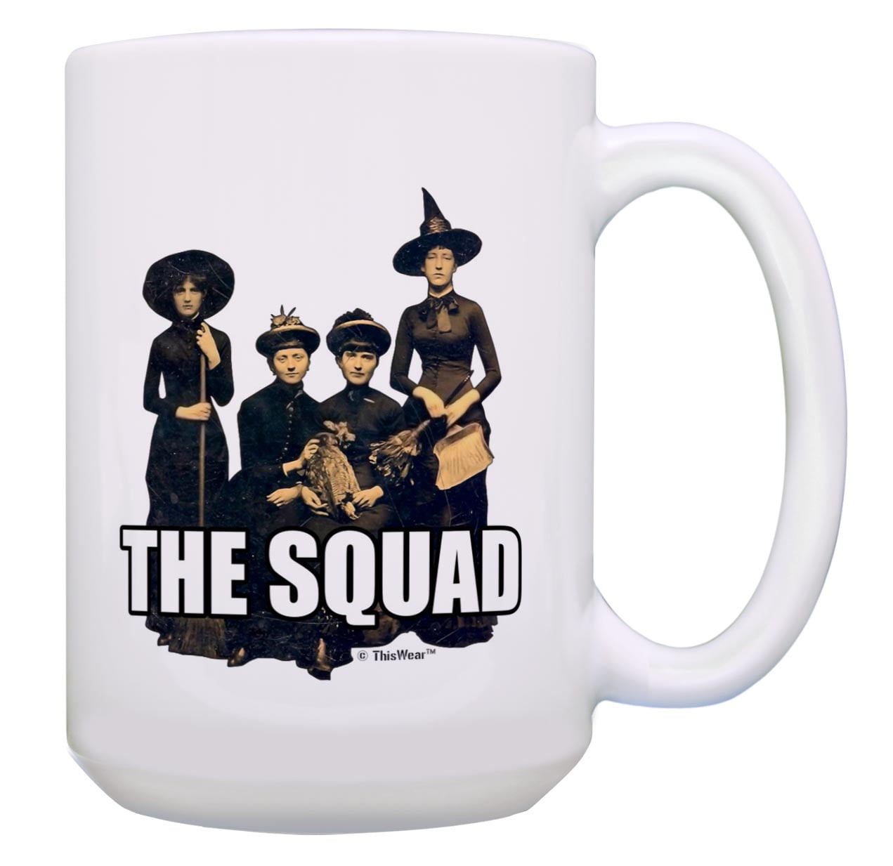 ThisWear Scary Halloween Party Supplies Tintype Photo The Squad Witch ...