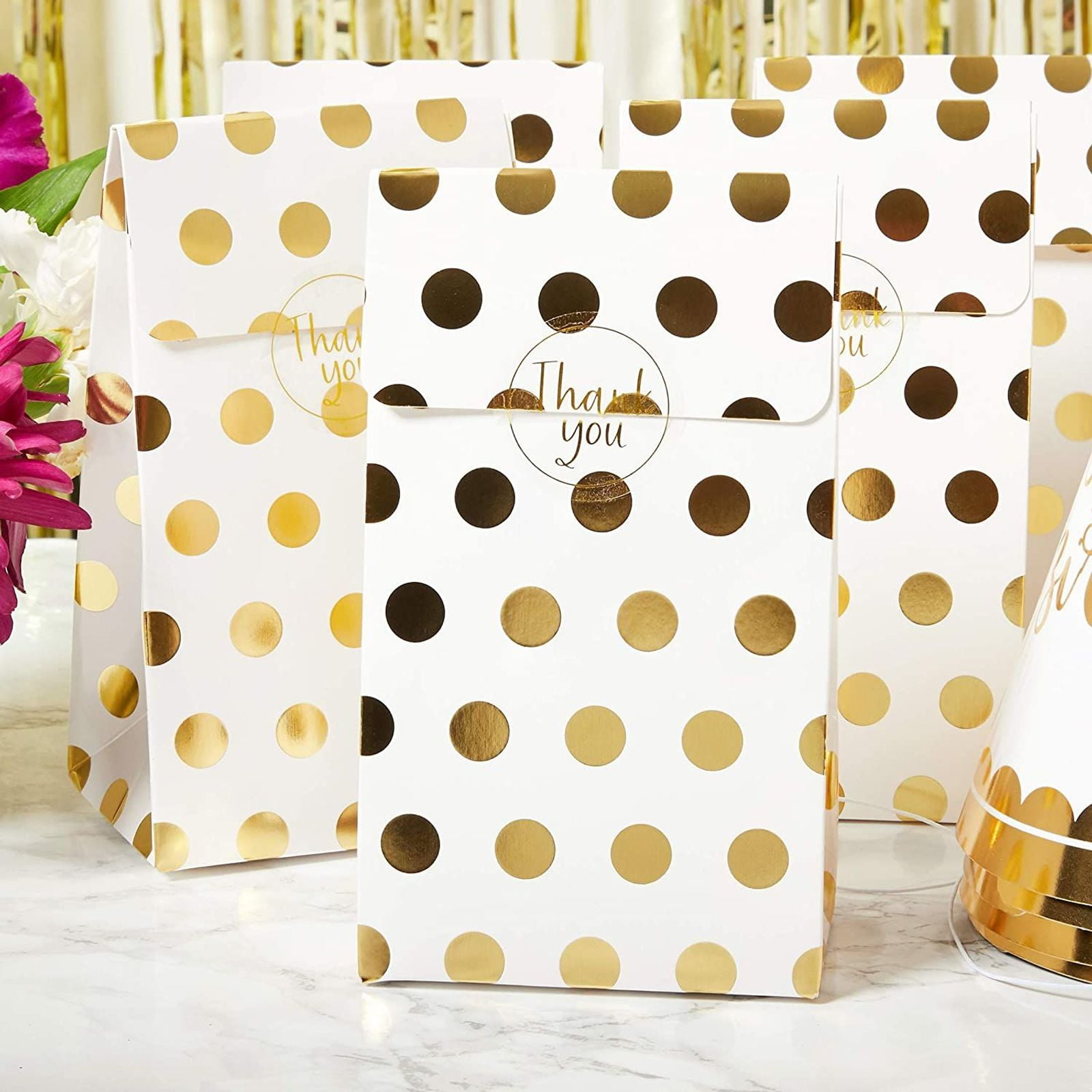 Polka Dot Favor Bags