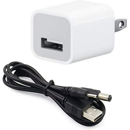 UPBRIGHT5V AC/DC Adapter Charger + USB Charging Cable Cord Compatible ...