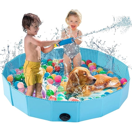 Foldable Dog Pool Large -Dog Swimming Pool Large -Puppy Cat Pet ...