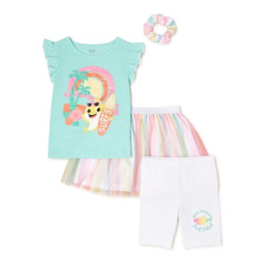 Star Wars Baby Yoda Exclusive Girls Cosplay Hood and Shorts, 2-Piece Outfit Set, Sizes 4-10 ...