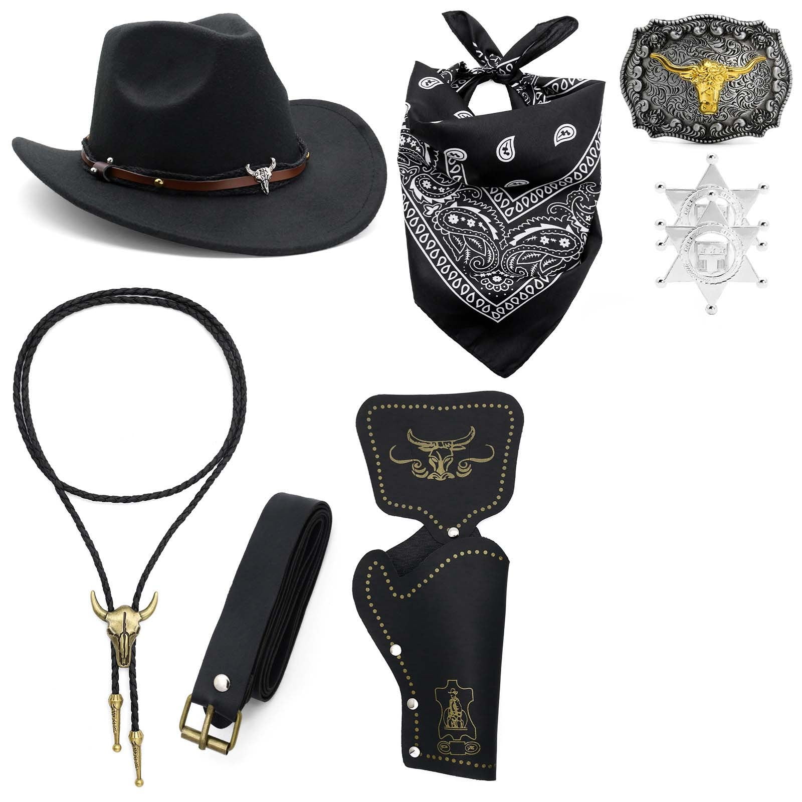 Western Cowboy Set for Fair LARP Historical Reenactment and Themed ...