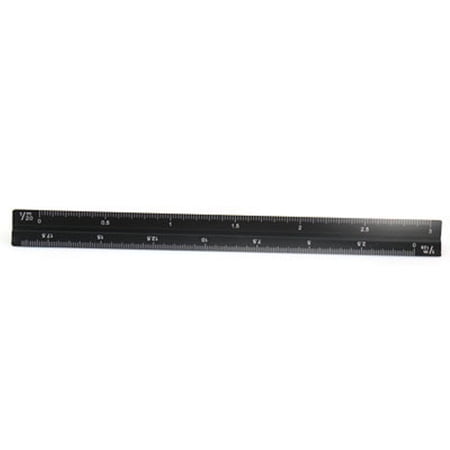 School Ruler Triangular Aluminum Small Proportion Office Supplies Scale ...