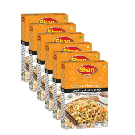 Shan Chinese Chowmein Recipe and Seasoning Mix - 35g Spice Powder (Pack ...