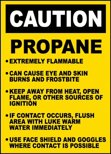 Traffic & Warehouse Signs - Propane Cylinder Instructions Sign 12 x 8 ... Traffic & Warehouse Signs - Propane Cylinder Instructions Sign 12 x 8 ...
