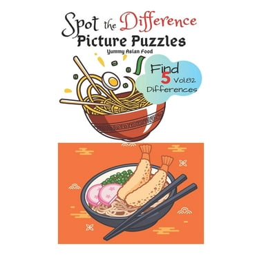 Spot the Difference Picture Puzzles "Today is Literacy Day " Find 5 ...