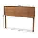 Baxton Studio Mailene Mid-Century Modern Walnut Brown Finished Wood ...
