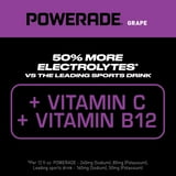 Powerade Grape Electrolyte Sports Drink 20 fl oz Bottles 8 Pack ...