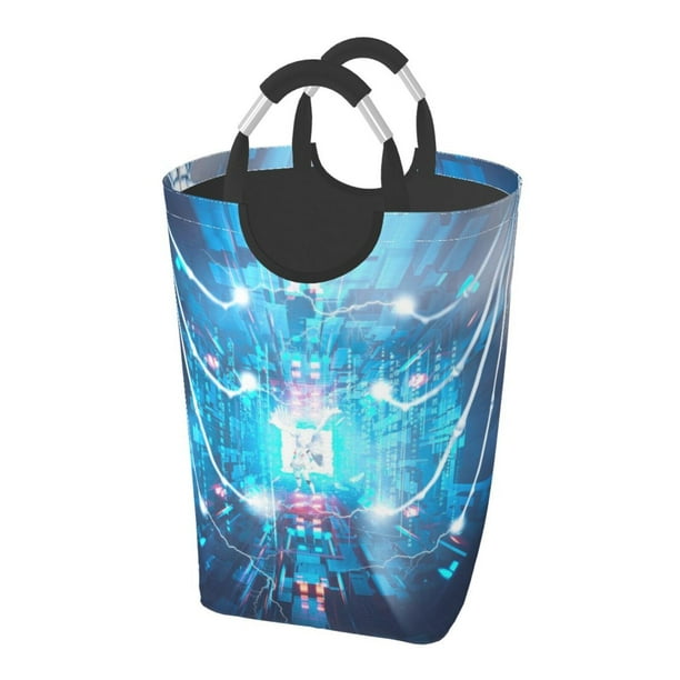 XMXY Robot Machine Future Rectangular Laundry Basket Organizer ...