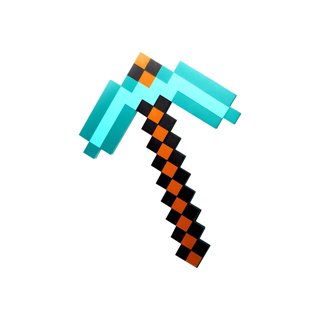 Minecraft Papercraft Iron Pickaxe