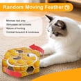 Interactive Whack-a-Mole Toy, Auto-Spinning & Popping for Indoor Cats ...