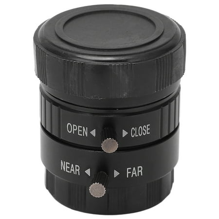CCTV Lens, CS Mount Lens Adjustable Aperture High Image Clarity For ...