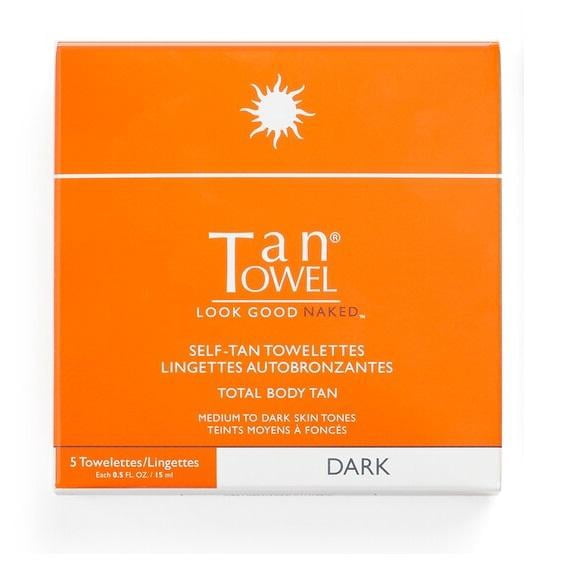 Tan Towel Total Body Tan Dark, 0.25 fl. oz. - Walmart.com