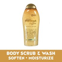 OGX Smoothing + Coconut Coffee Exfoliating Body Scrub, 19.5 Fl oz ...