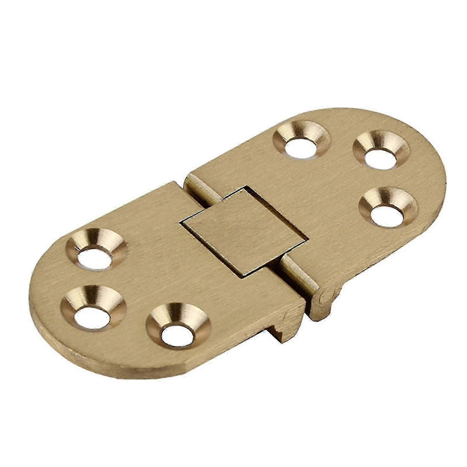 Copper Anti-Rust Flip Top Hinge with Screws, Round Edge Hinge for ...