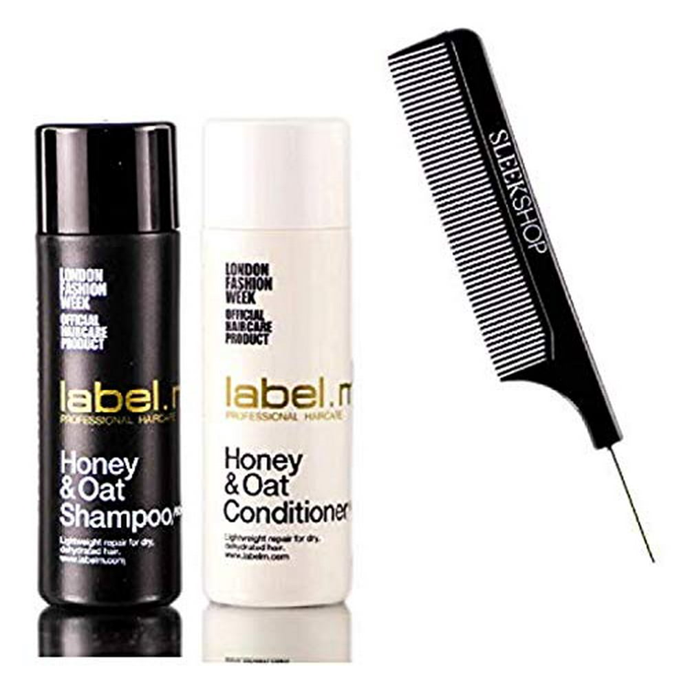 Label M Honey And Oat Shampoo And Conditioner Duo Set Lightweight Repair For Dry Dehydrated Hair