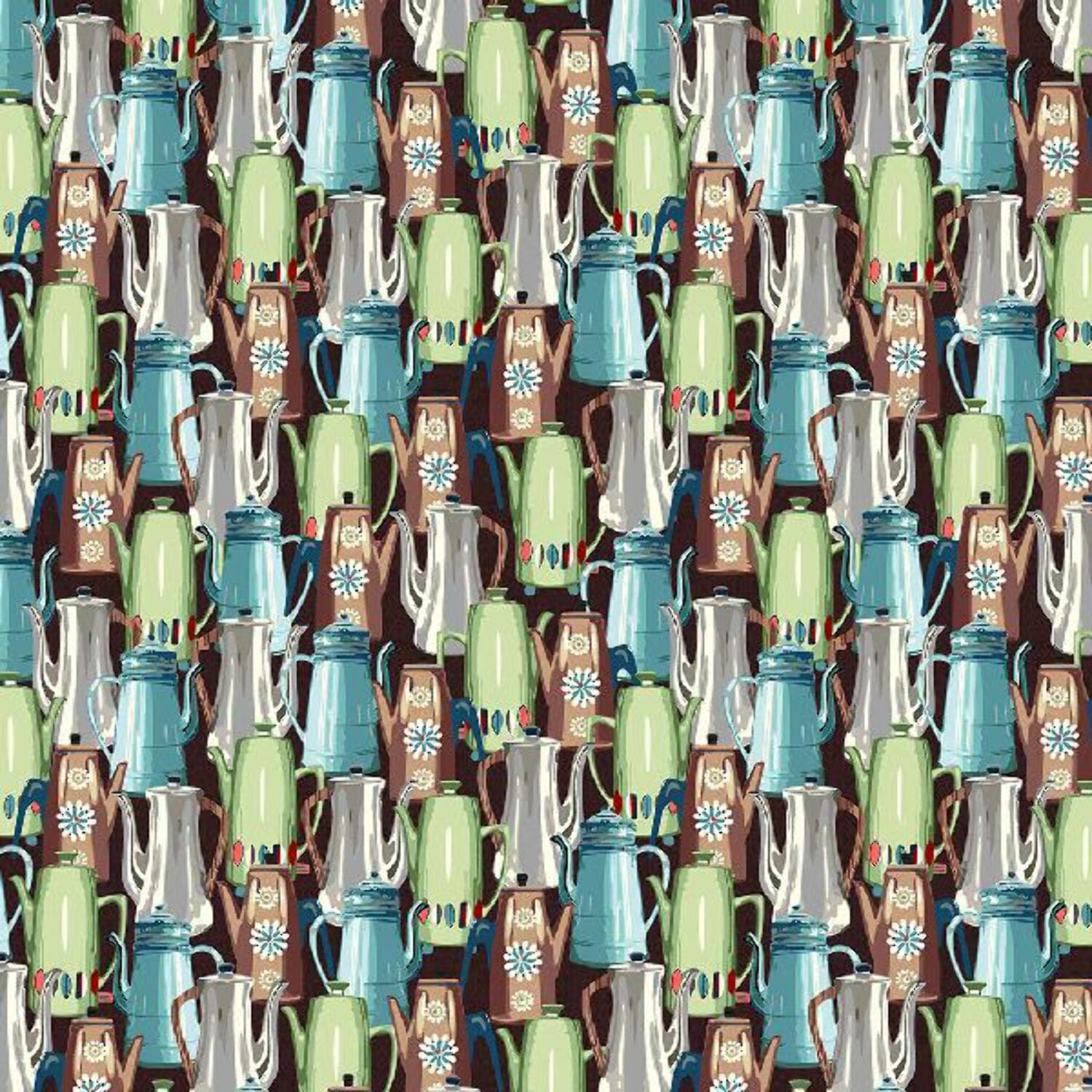 Cafe NOTR Coffee Cotton Fabric - Walmart.com