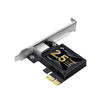 TP-Link TX201 Interface Cards 2.5Gbps PCI-Express 1 x RJ45 - Walmart.com