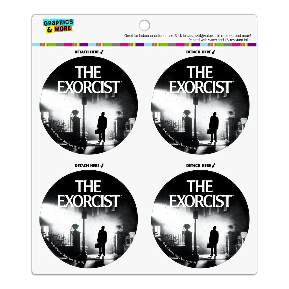 The Exorcist Logo and Silhouette Refrigerator Fridge Locker Vinyl ...