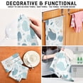 4 Pack Printed Kitchen Dish Towels Soft and Absorbent Dish Cloths ...