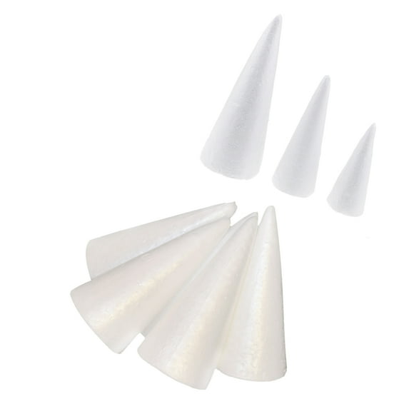 Styrofoam Craft Cones