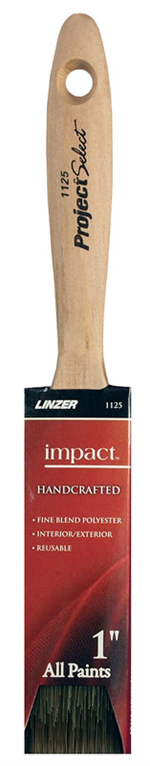 Linzer Products 1125-0100 1" Polyester Impact Varnish & Wall Paint ...