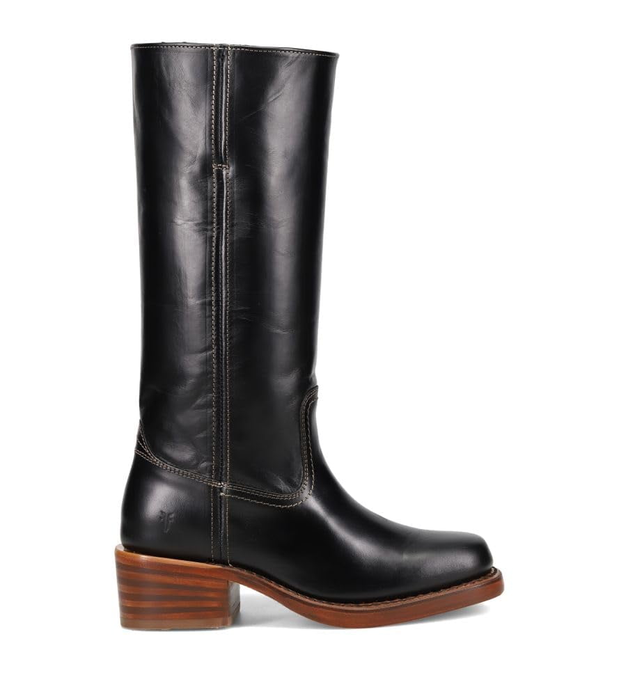 Botas Frye Campus 14L Iconic Tall para mujer negras - 7.5US | Bodega ...