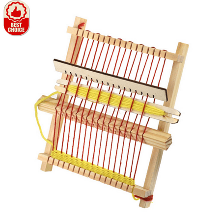Fdit Scarf Weaving Machine,DIY Mini Traditional Wooden Weaving Machine ...