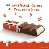 KINDER Snack Size Milk Chocolate Bar - Smooth & Creamy, 4 Multi Bars ...