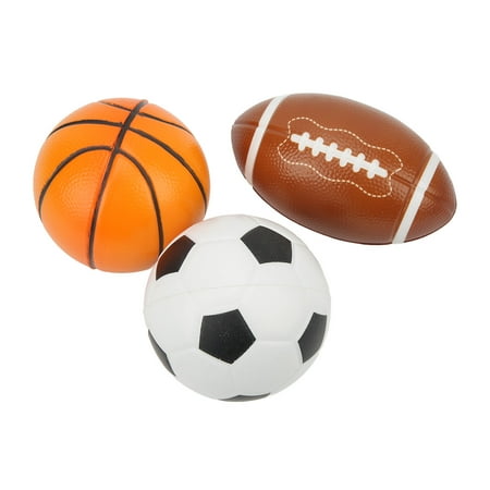 Soccer Ball Football Basketball Set, Sports Balls Set Promote Growth ...