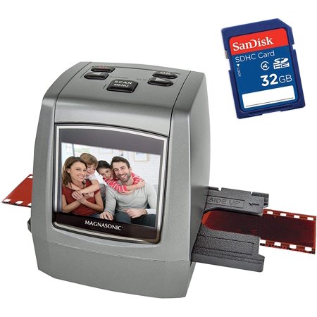 Magnasonic All-in-One High Resolution 24MP Film Scanner, Converts 35mm ...
