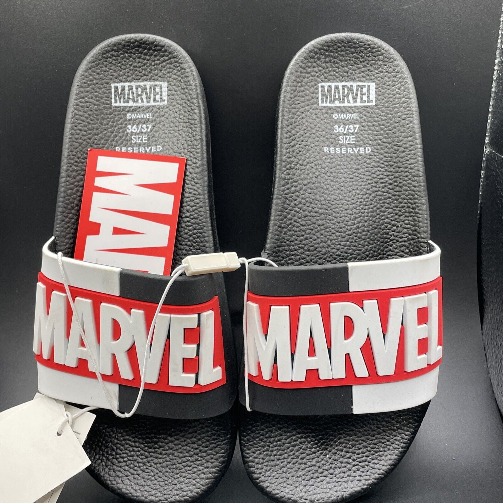 Marvel Youth Rubber Slides Size 4 - Walmart.com