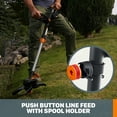 Worx WG930.2 20V Power Share GT Revolution 12" Cordless String Trimmer ...