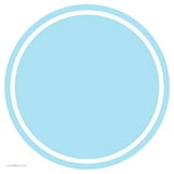 Baby Blue Solid Color Circle Gift Labels, 40-Pack - Walmart.com