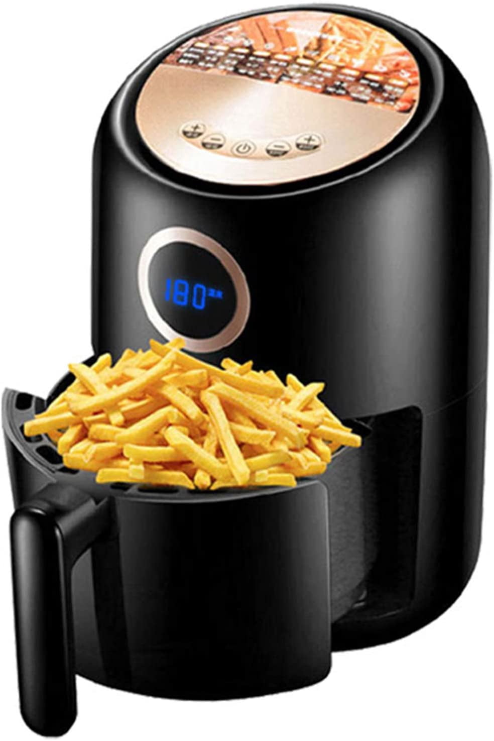 Personal compact electric hot air fryer Household multifunctional large ...