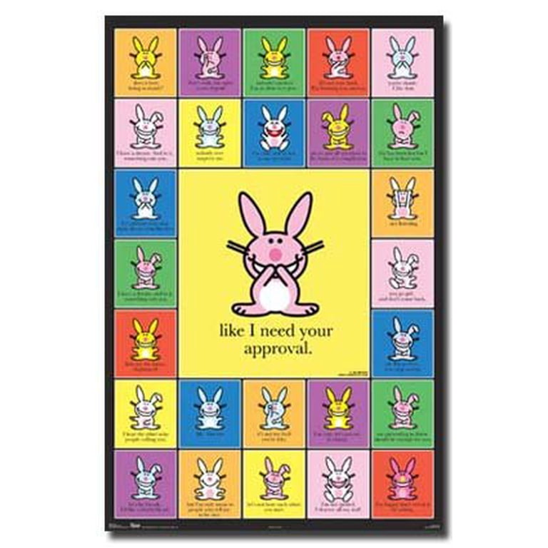 Happy Bunny Posters