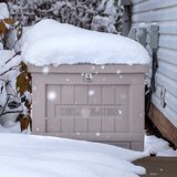 Step2 Kent Brown Plastic Package Delivery Box - Walmart.com